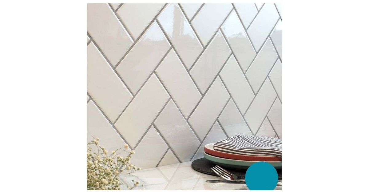 7,5X15 FEHÉR FÉNYES sima csempe - MetrocsempeShop