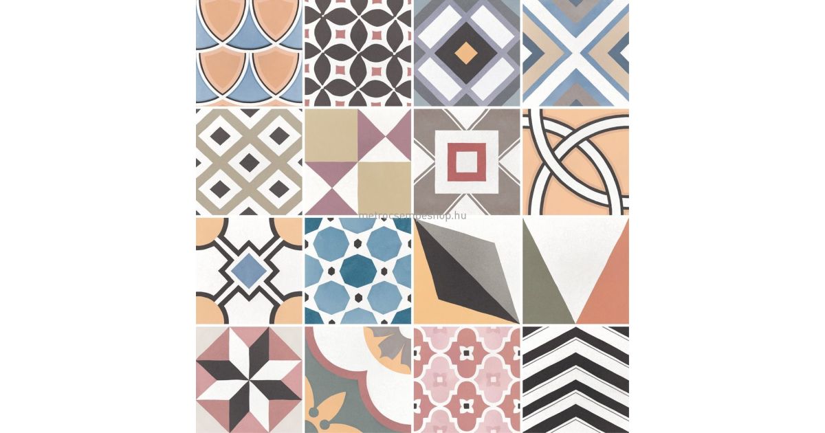 20x20 EQUIPE CAPRICE DECO PATCHWORK COLORS - MetrocsempeShop