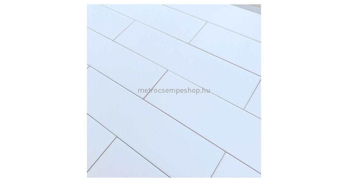 Matt fehér fali csempe