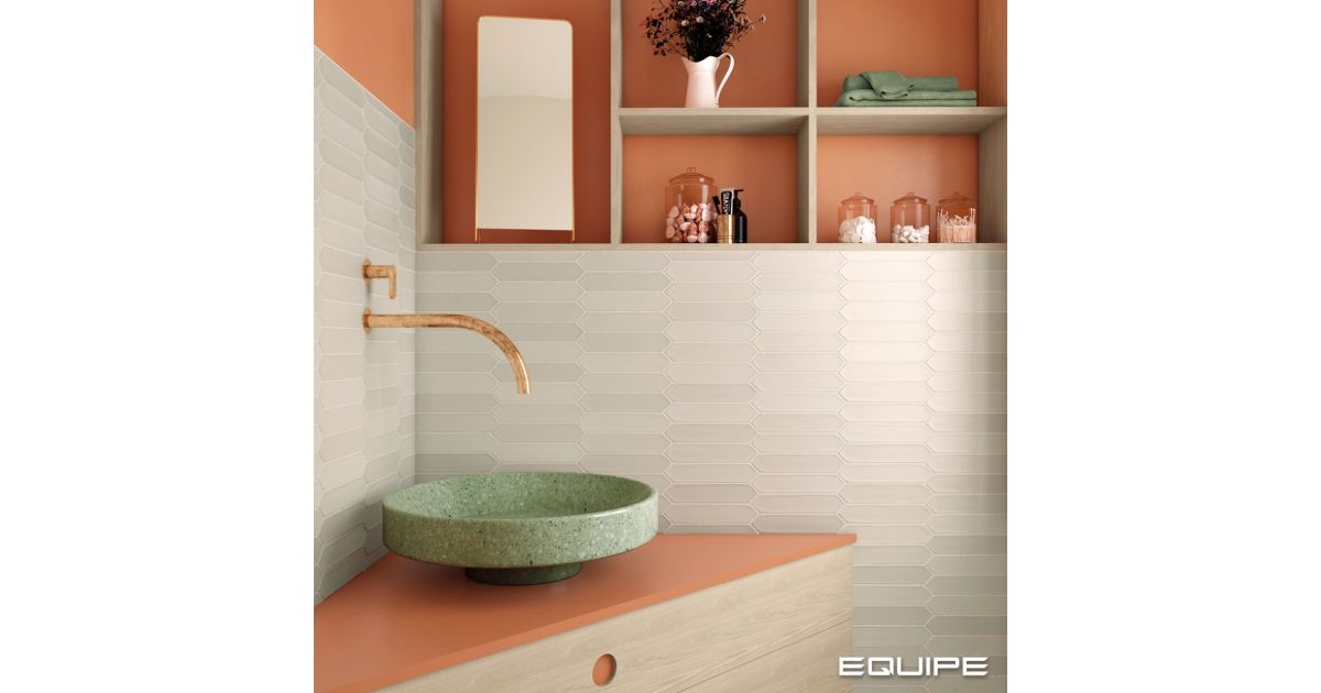 EQUIPE LANSE Muslin bézs matt csempe - MetrocsempeShop