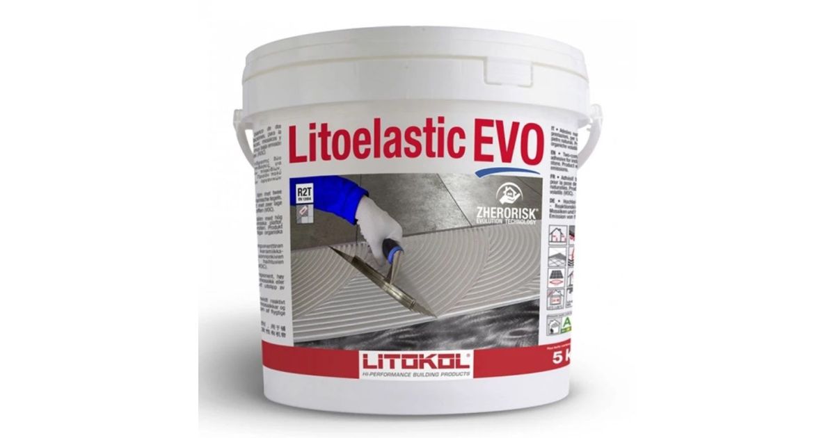 LITOKOL litoelastic EVO Fehér 2k ragasztó - METROCSEMPESHOP