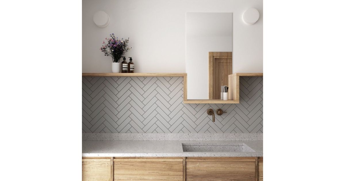 5x20 EQUIPE COSTA NOVA Grey MATT csempe - MetrocsempeShop