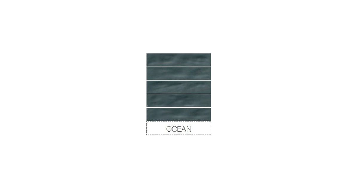 5x25 Materika Ocean kék csempe - MetrocsempeShop